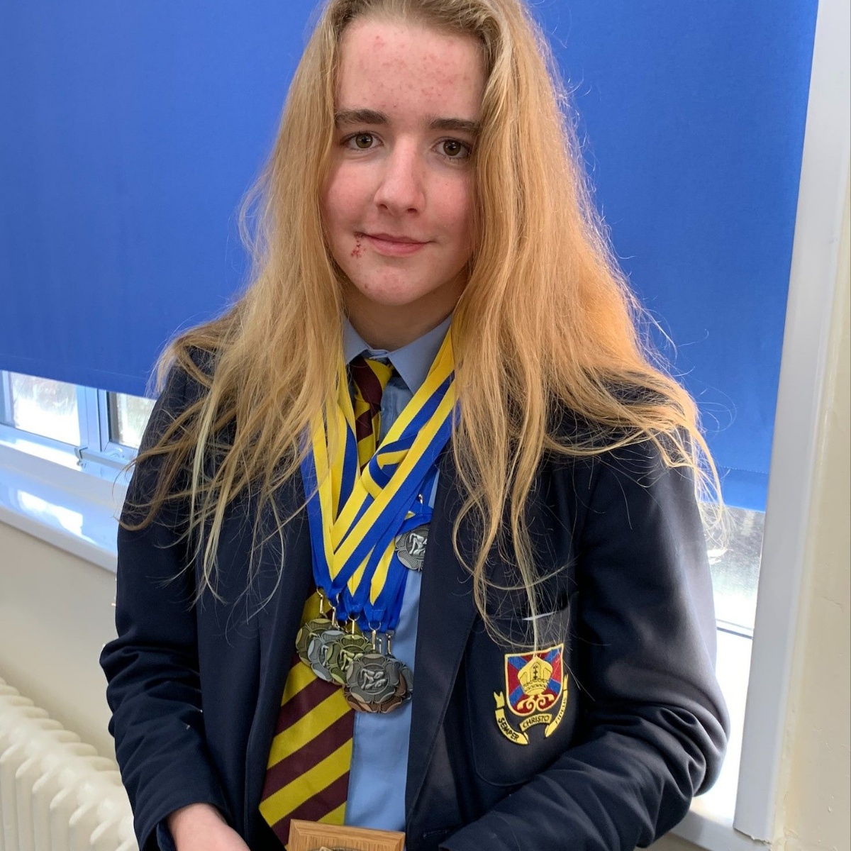 The Bishop of Hereford's Bluecoat School - Jude swimming success
